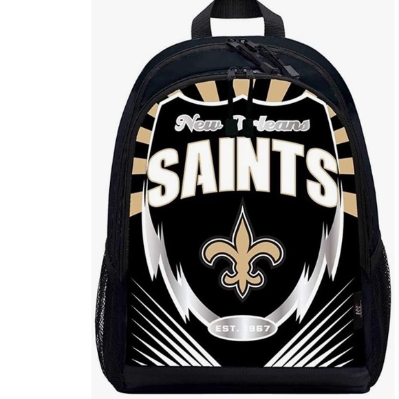NFL | Bags | Nfl New Orleans Saints Backpack | Poshmark